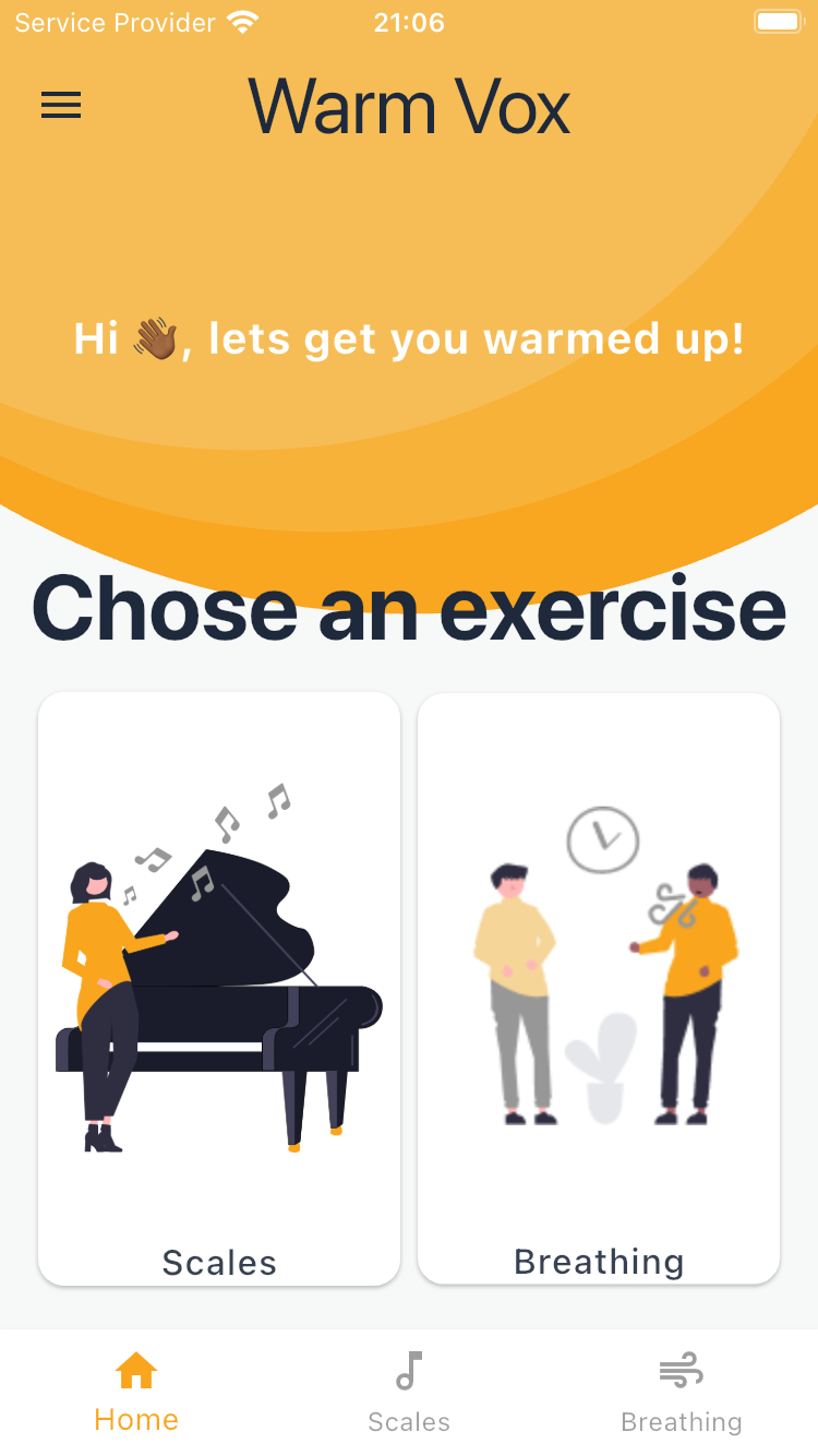 WarmVox - Vocal Warm-up App for Singers | WarmVox